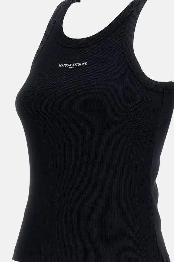 Maison Kitsuné Logo Top - Nero