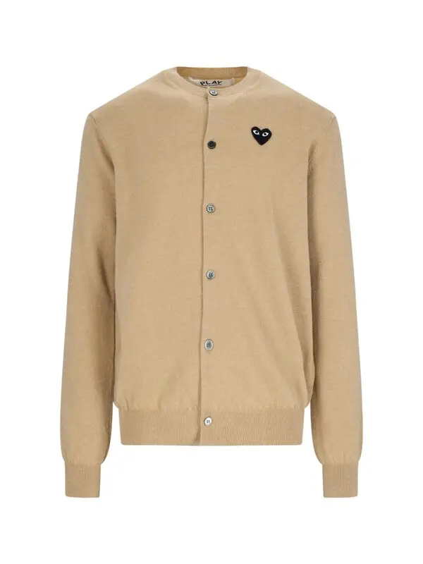 Play Comme Des Garcon Cardigan - Beige