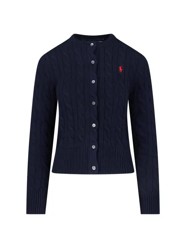 Play Comme Des Garcon Cardigan - Blue