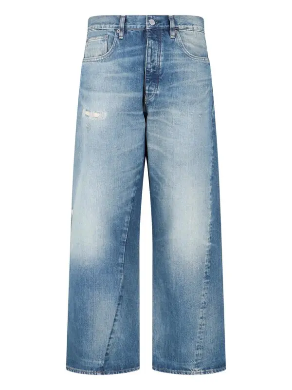 SUNFLOWER Wide Jeans "twist - Blue