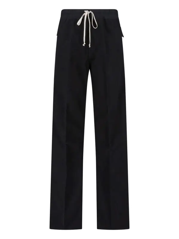 Polo Ralph Lauren Straight Cotton Pants - Black