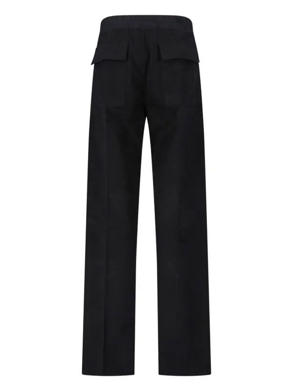 Polo Ralph Lauren Straight Cotton Pants - Black