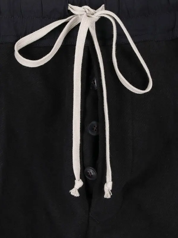 Polo Ralph Lauren Straight Cotton Pants - Black