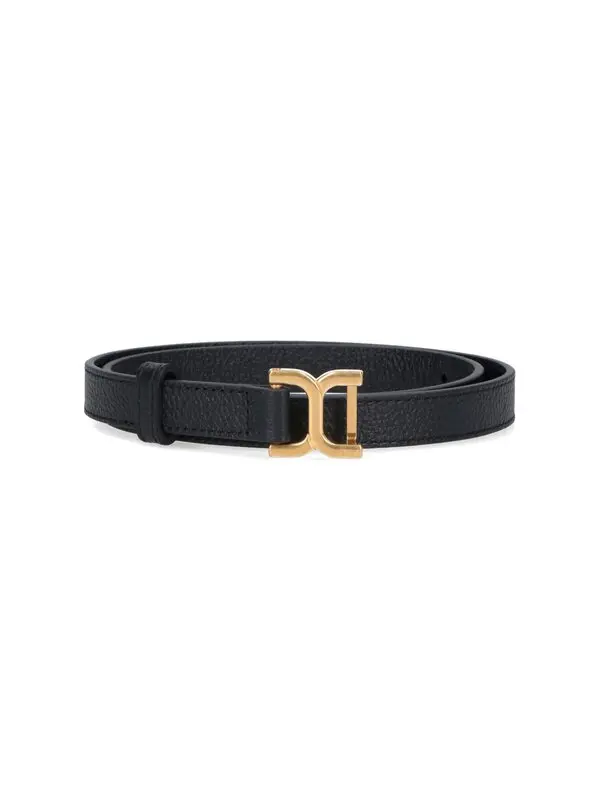 Chloé Small Marcie Belt - Black