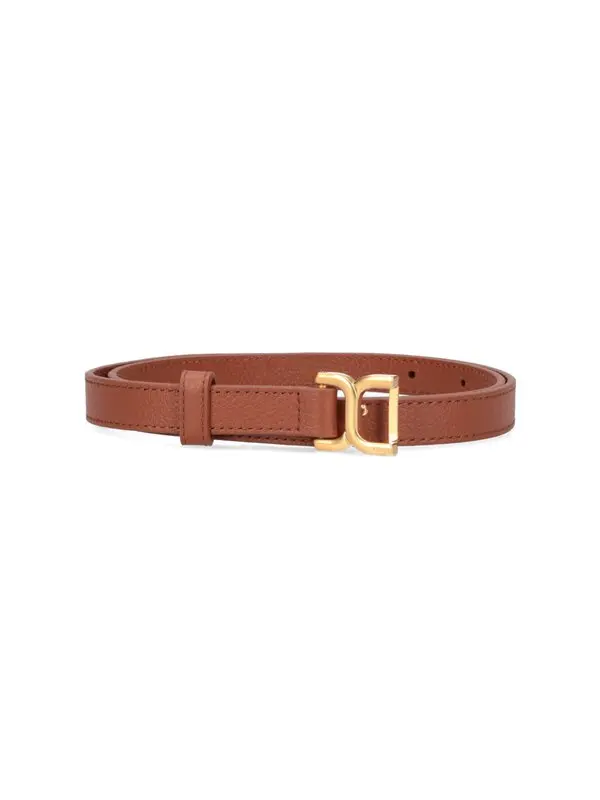 Chloé Small Marcie Belt - Brown