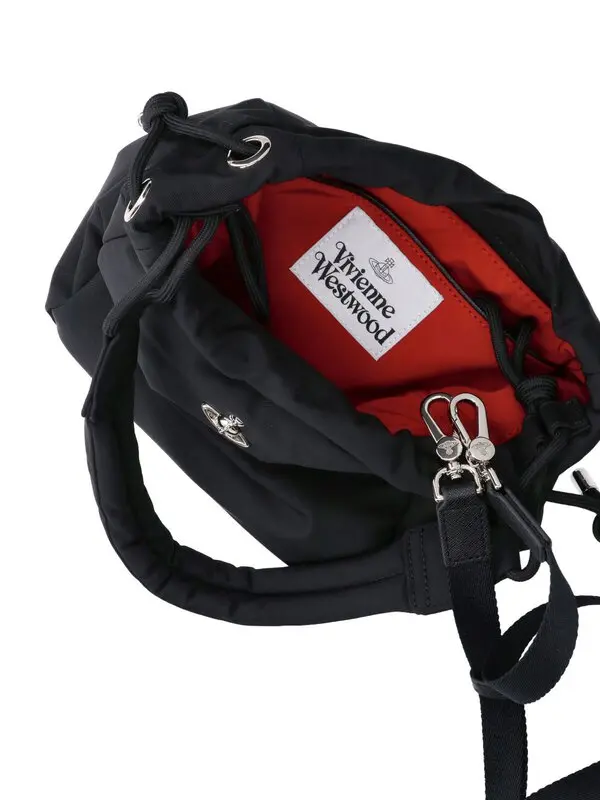 VIVIENNE WESTWOOD Small Bucket Bag With Orb Logo