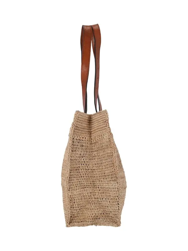 IBELIV Nomade Raffia Tote - Beige