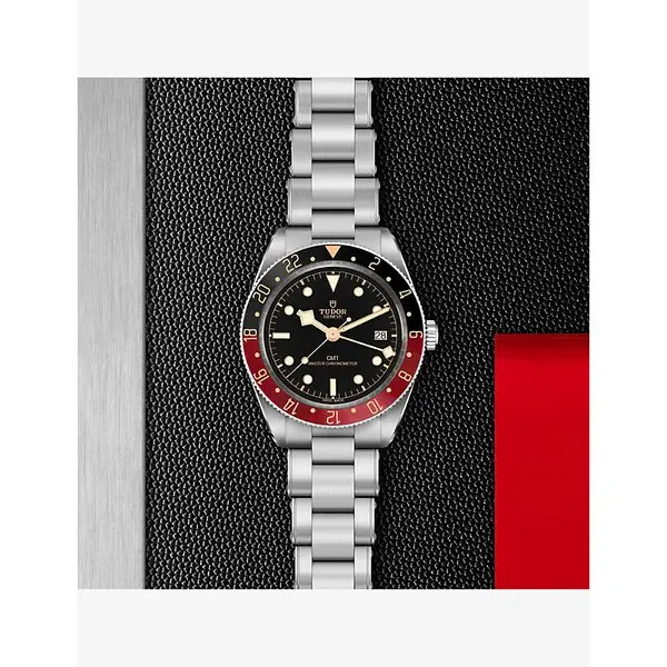 TUDOR Stainless Steel Automatic Watch With Gmt Function