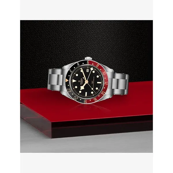 TUDOR Stainless Steel Automatic Watch With Gmt Function