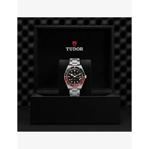 TUDOR Stainless Steel Automatic Watch With Gmt Function