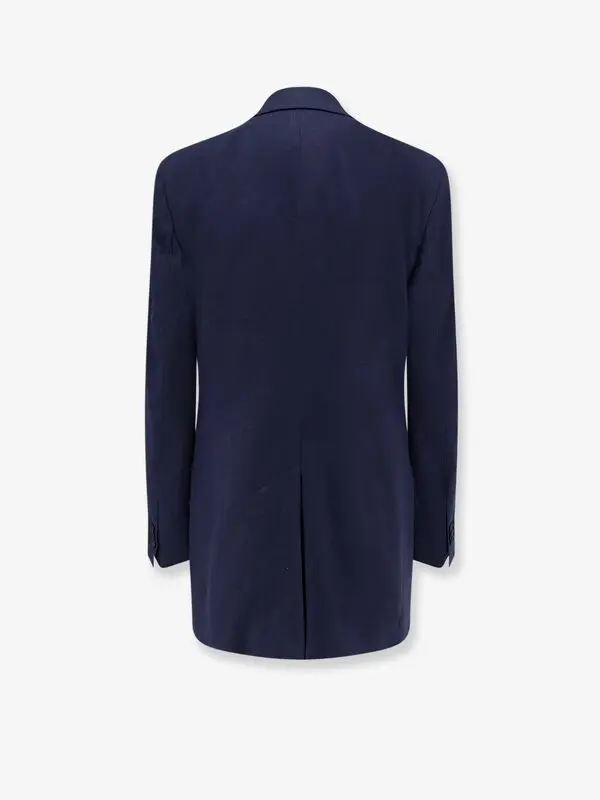 HEVO Rocchetta Linen And Viscose Suit - Blue