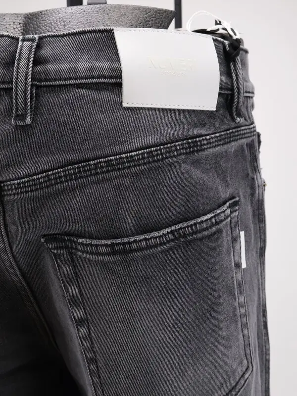 NUMERI 123456789 Numeri Straight Leg Denim With Back Logo Patch