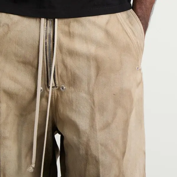 Rick Owens Wide Bela Denim Pants - Dust