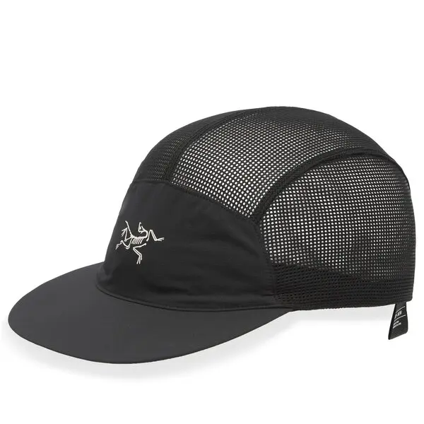 Arc'teryx Norvan Mesh 5 Panel Cap - Black/arctic Silk