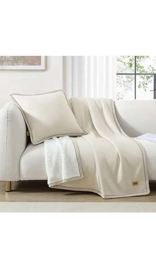 UGG HOME Kirkwood Uggbraid Throw Blanket