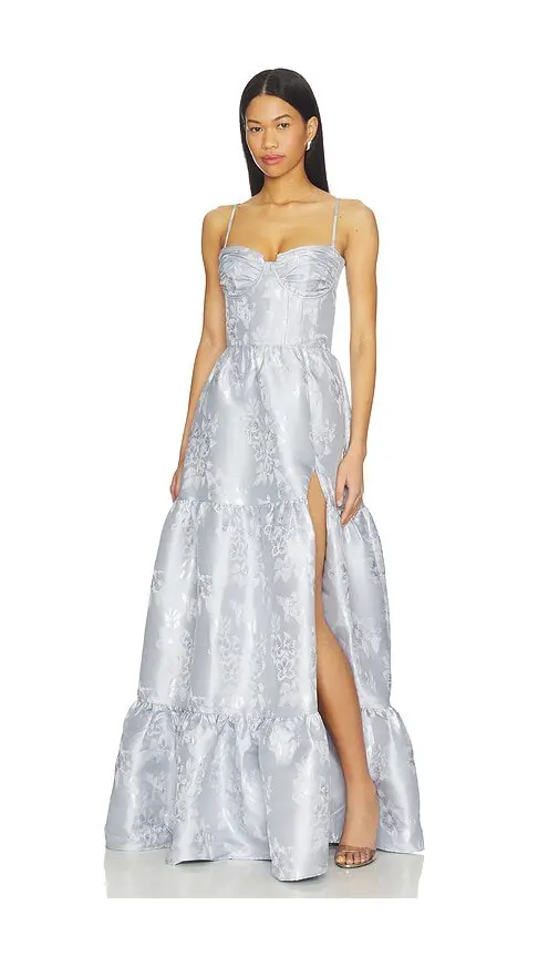 V. CHAPMAN Lucetta Dress - Blue