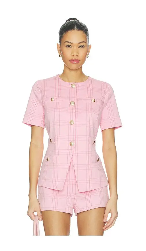 Generation Love Reyes Windowpane Suiting Jacket