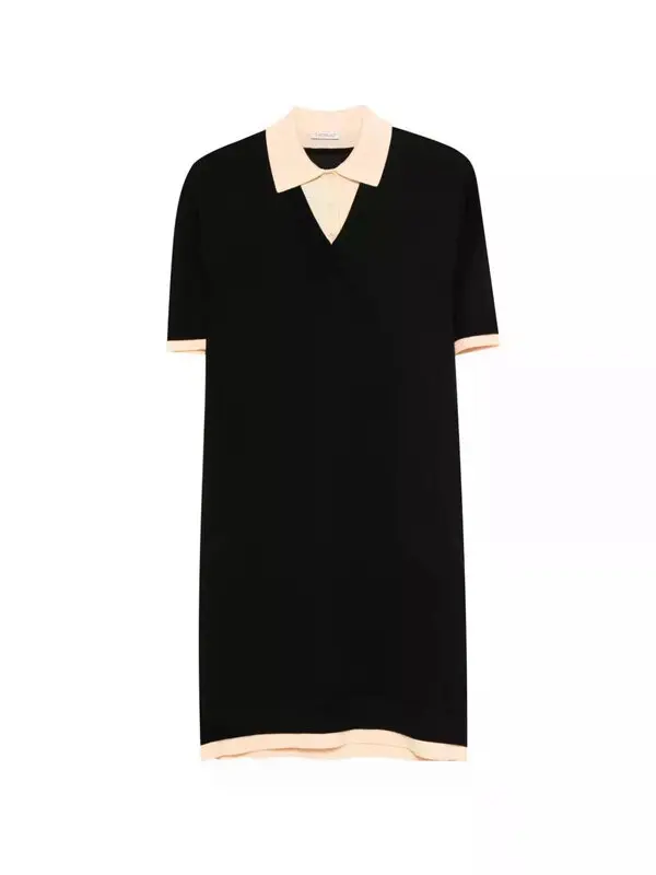 Moncler Polo-collar Mini Dress