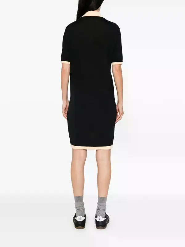 Moncler Polo-collar Mini Dress
