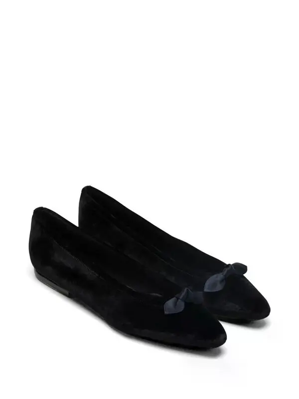 Loro Piana Bow Detail Ballerina Flats