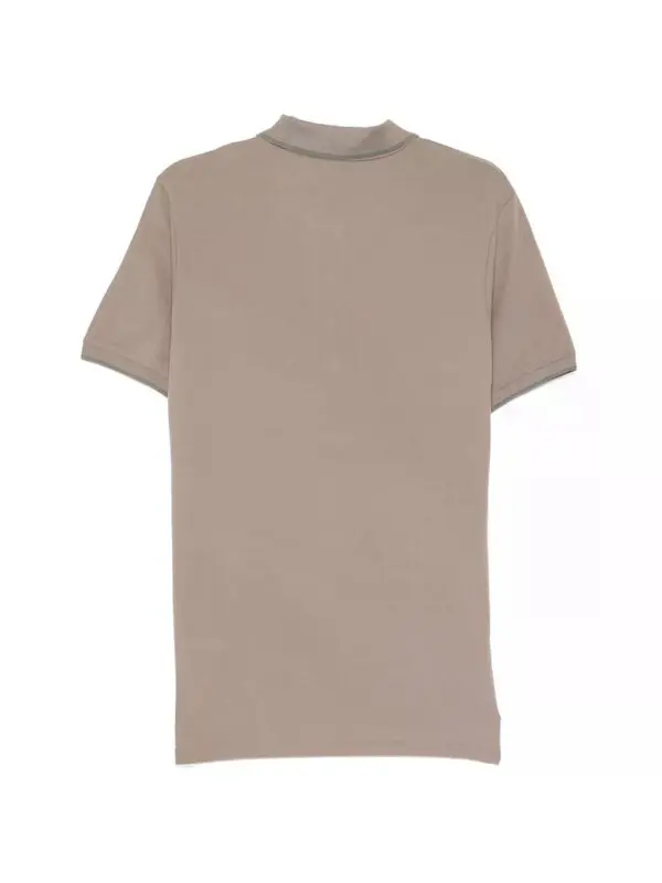 Hugo Logo-printed Polo Shirt - Neutrals