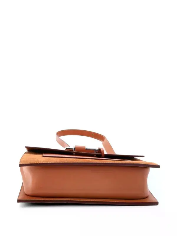 Hermès Sacabar Dobliss Suede And Swift 24 Shoulder Bag