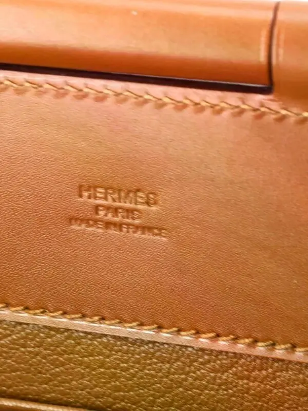 Hermès Sacabar Dobliss Suede And Swift 24 Shoulder Bag