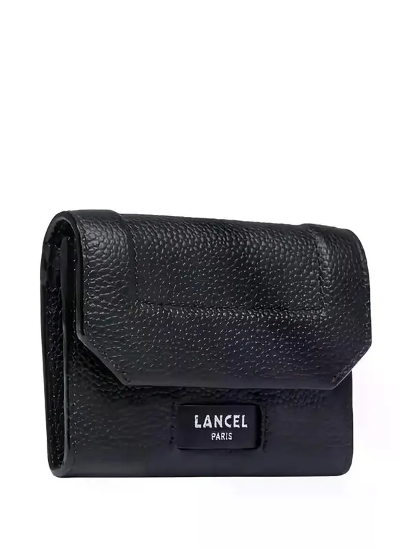 LANCEL Ninon Compact Wallet - Black