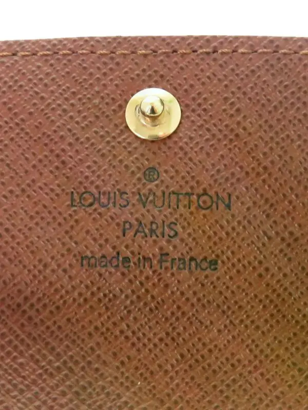 LOUIS VUITTON 2021-2024 Monogram 4 Key Holder