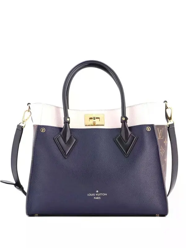LOUIS VUITTON On My Side Tote Bag Monogram Canvas Mm - Blue