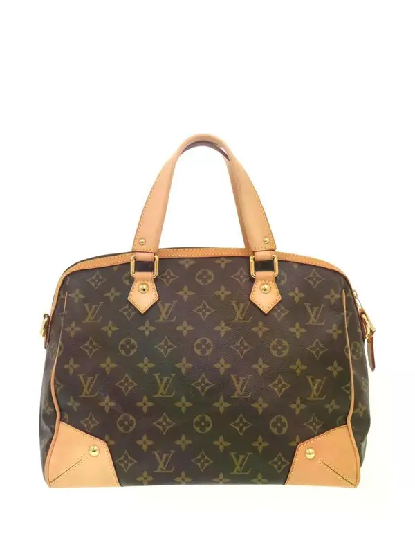 LOUIS VUITTON 2010 Monogram Retiro Pm Satchel - Brown