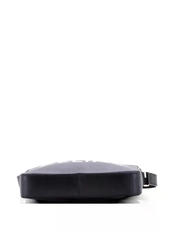 Celine Logo Messenger Bag - Black