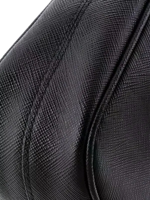 Prada Re-edition Hobo Saffiano Leather Mini Shoulder Bag - Black