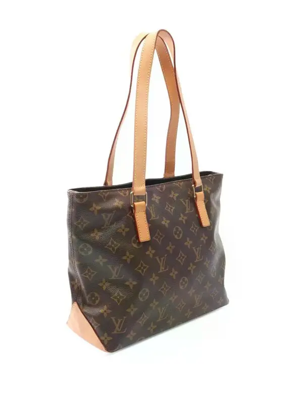LOUIS VUITTON 2004 Monogram Cabas Piano Tote Bag