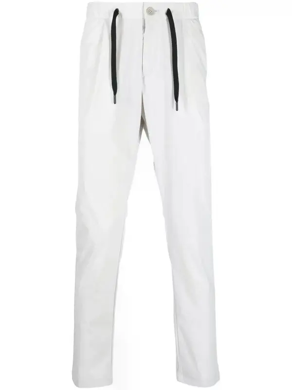 Herno Drawstring-waist Cropped Trousers