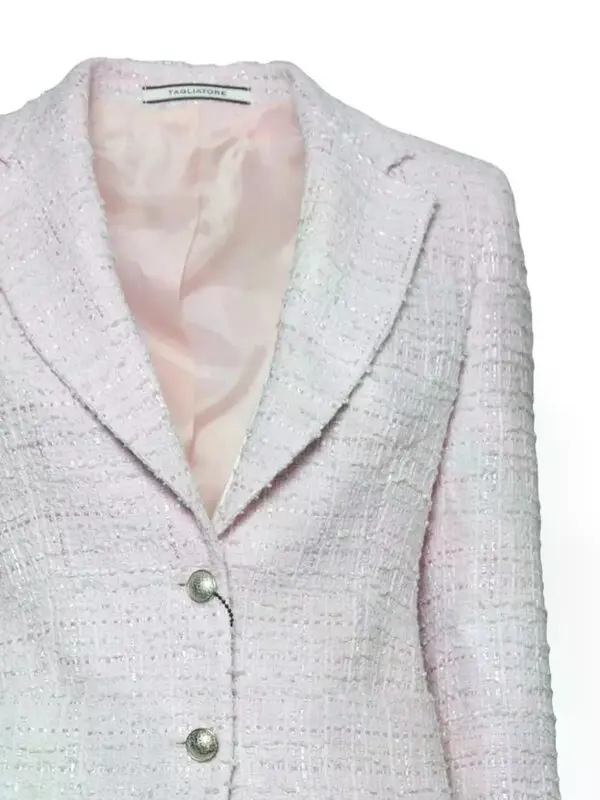 Tagliatore Buttoned Blazer - Pink