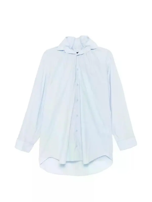 ALAINPAUL Elasticated Collar Shirt