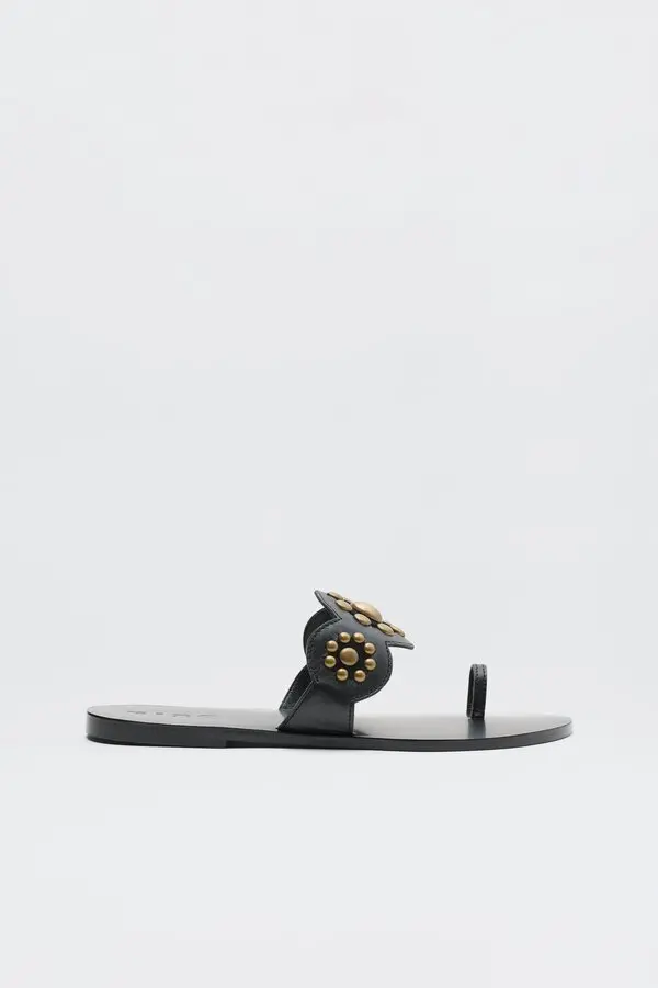 Rixo Lucille Regular Slides - Black