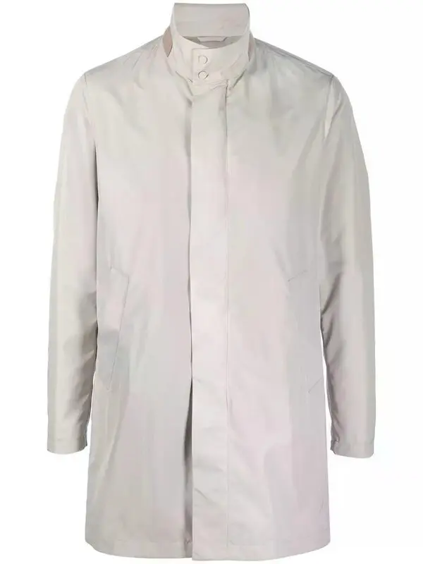 Herno Concealed-fastening Parka Coat