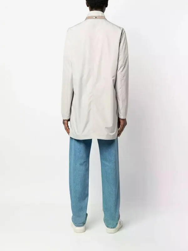 Herno Concealed-fastening Parka Coat