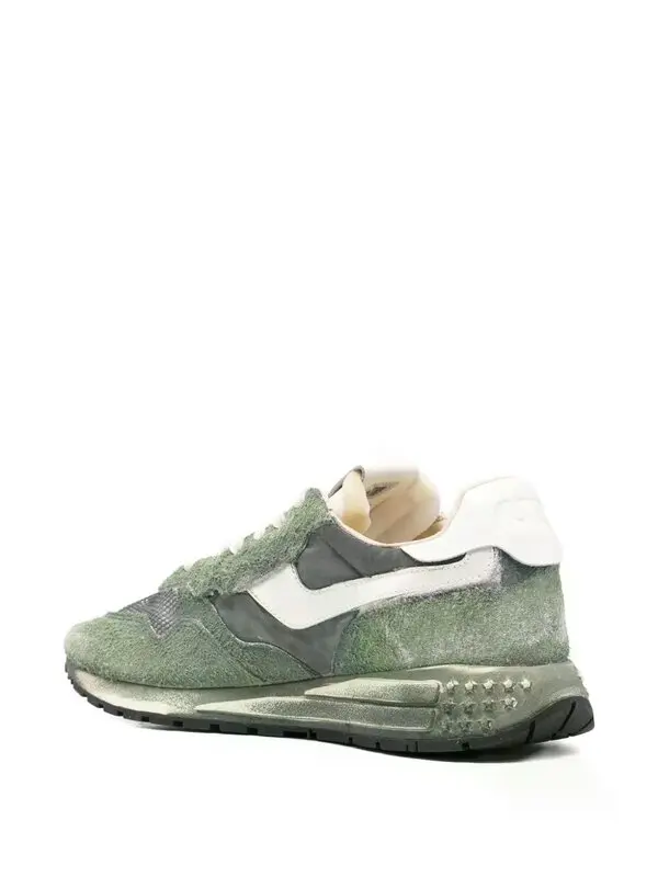 AUTRY Appliqué-detail Sneakers - Green