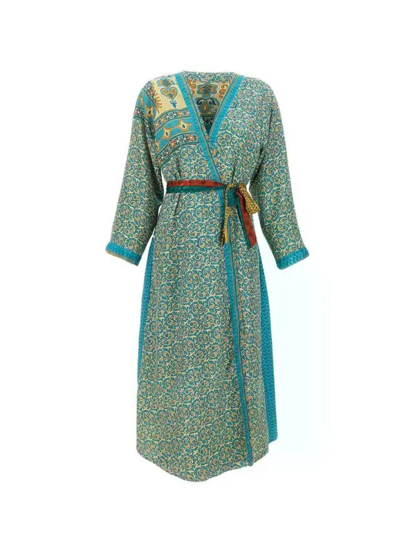 PICUS VIRIDIS Reversible Paisley Kimono