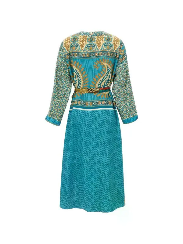PICUS VIRIDIS Reversible Paisley Kimono