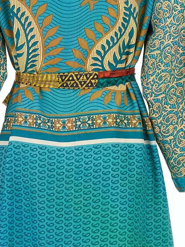 PICUS VIRIDIS Reversible Paisley Kimono