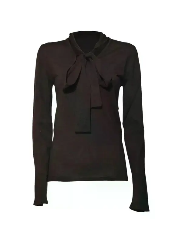 SOLOTRE Bow Blouse