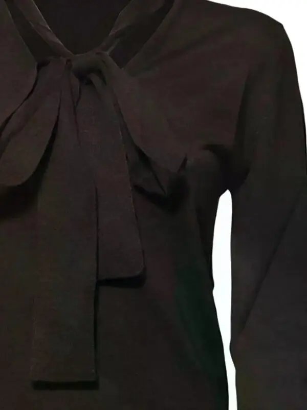 SOLOTRE Bow Blouse