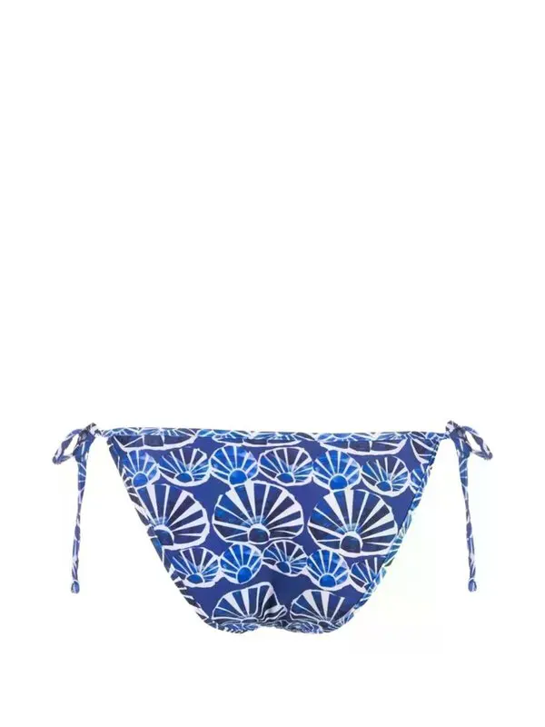 La DoubleJ Printed Tie-side Bikini Bottom