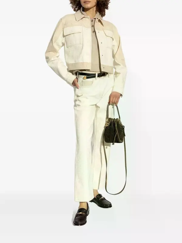 LISA YANG Carolyn Buttoned Collared Polo Top