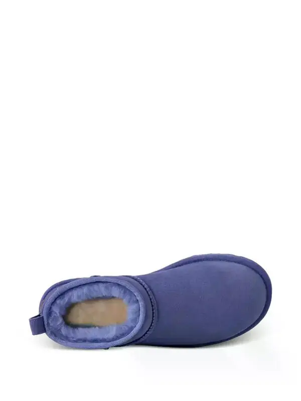 UGG Classic Ultra Mini Pull-tab Boots - Blue