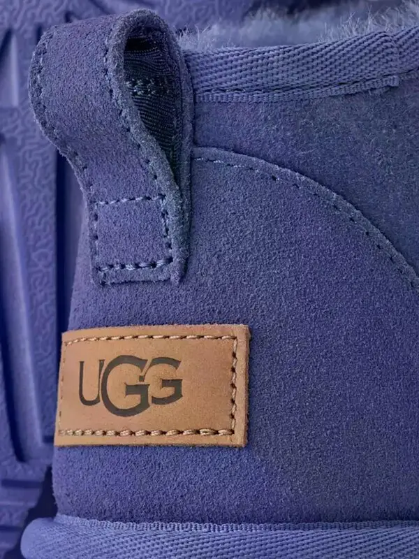 UGG Classic Ultra Mini Pull-tab Boots - Blue